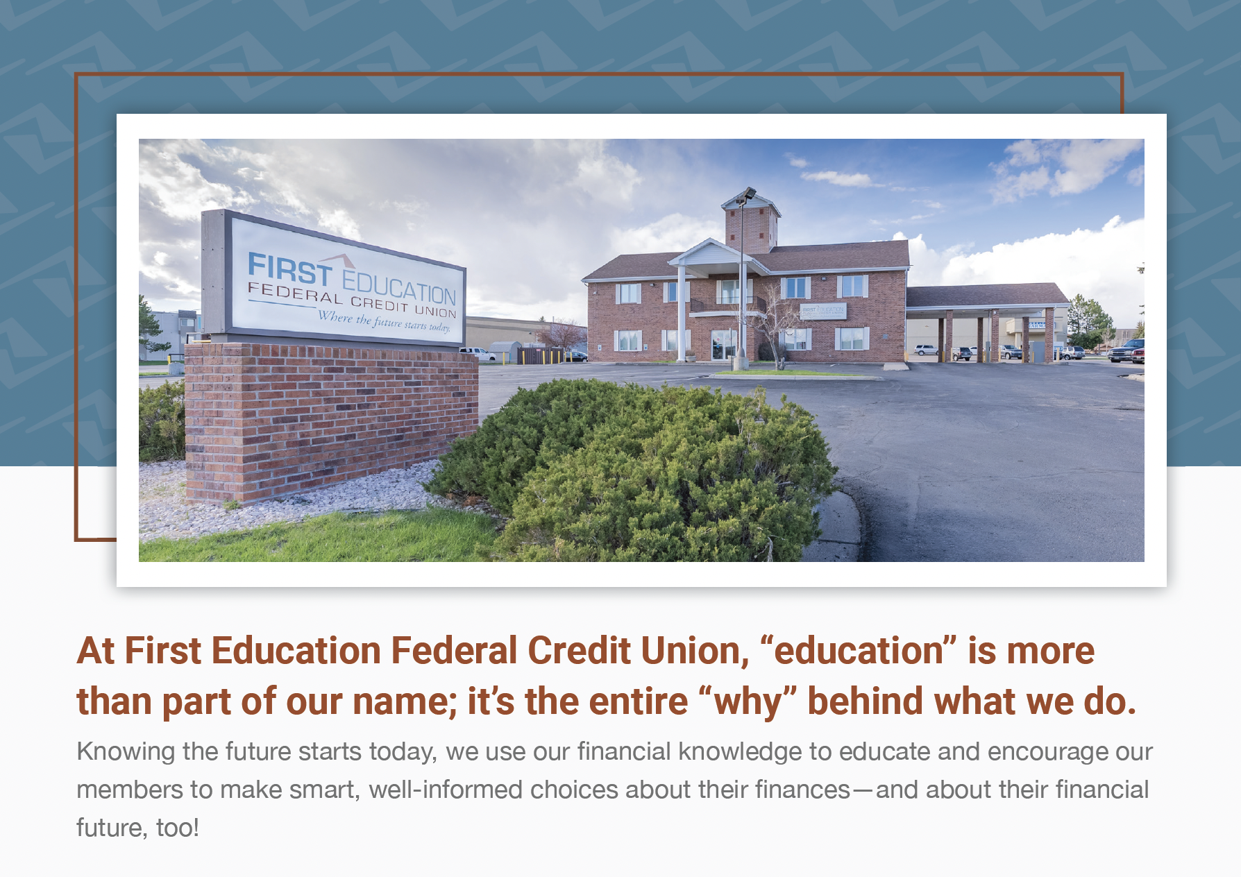 Brand Standards Archive - First Education Federal Credit Union